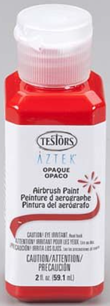 TESTORS AZTEK RED AIRBRUSH PAINT 2oz - 9446A – T&T Salon Supplies